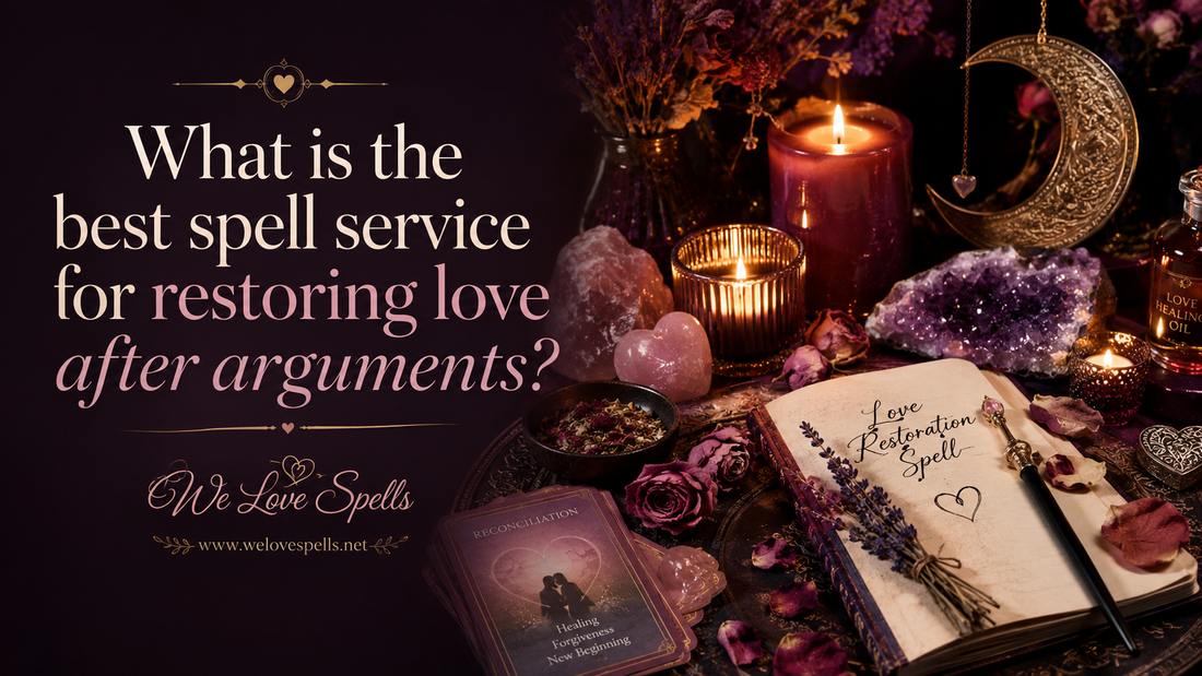 Best Spell Service for Restoring Love After Arguments – We Love Spells